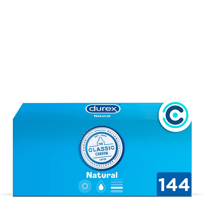 DUREX NATURAL 144 uds. - Comprar condones Durex